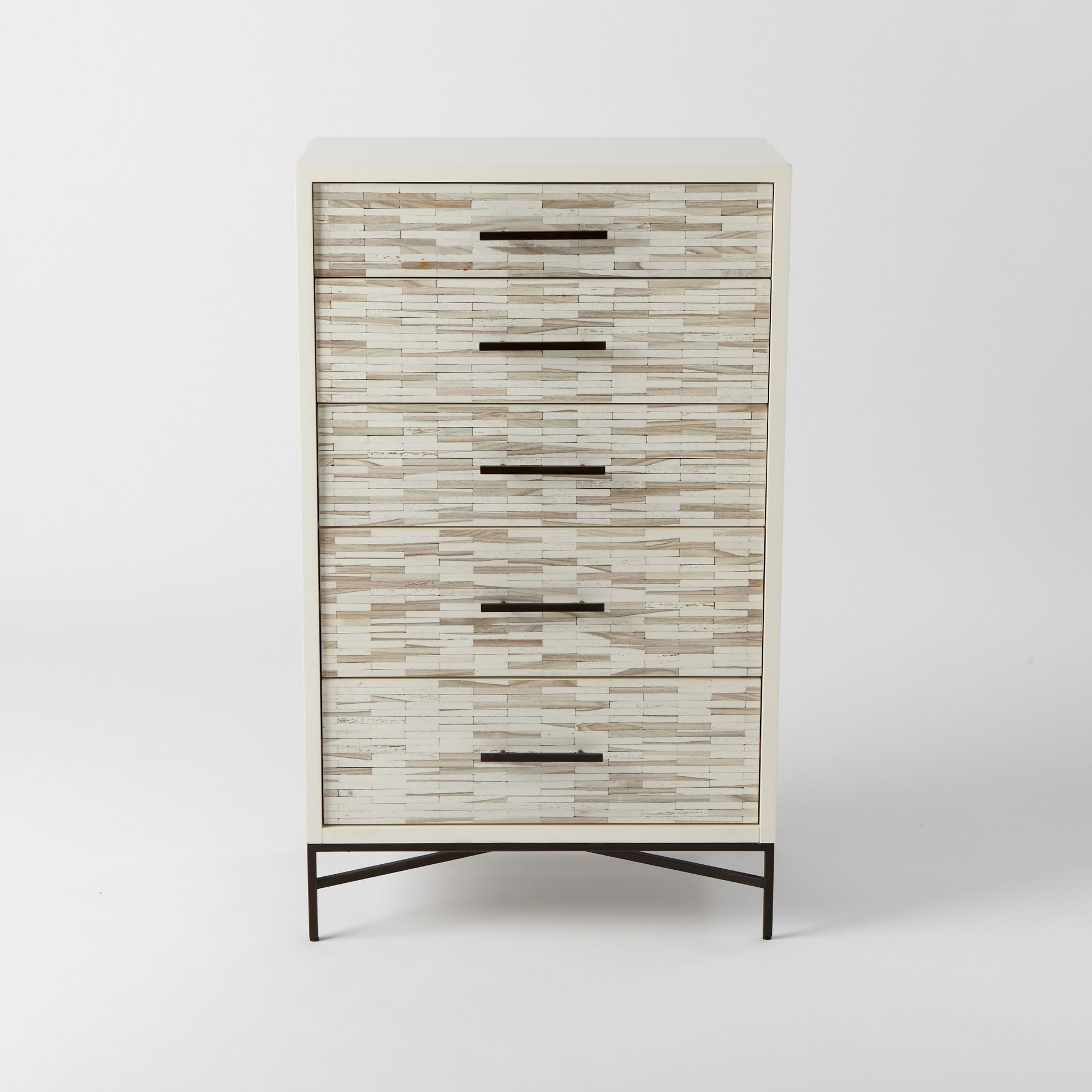 Shiloh Wood Tiled 5-Drawer Dresser – Furniture BoutiQ